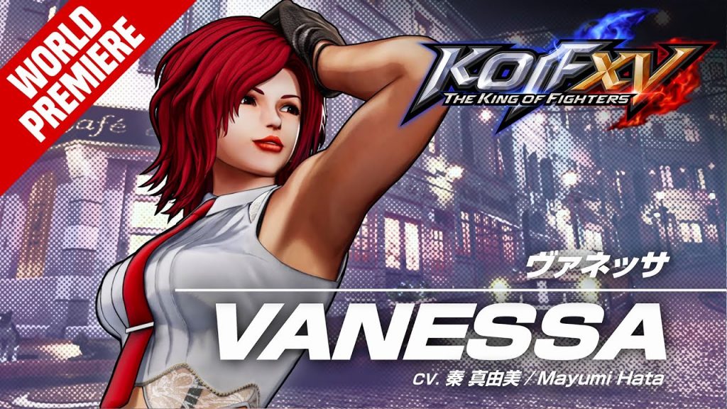Vanessa Revealed for The King of Fighters XV